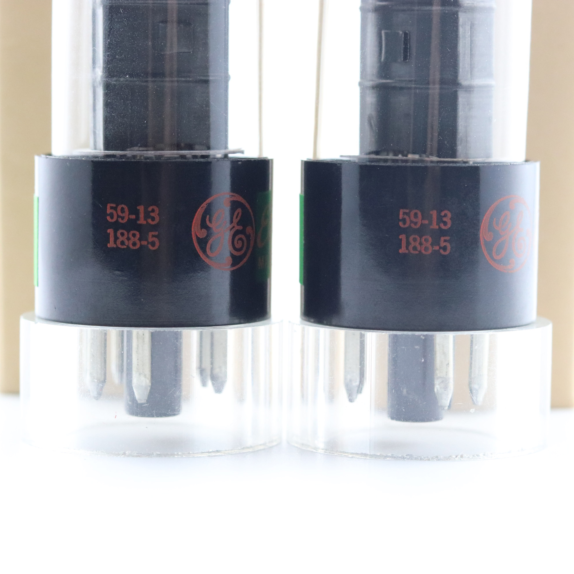 精选配对全新美国GE 6V6GT/6K6/6F6/6P6P带圆环云顶高座6v6电子管_虎窝淘