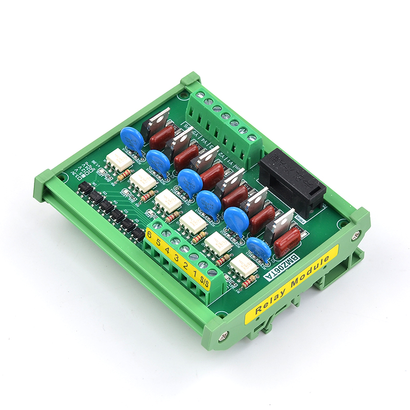 光耦隔离IO单片机PLC交流放大板 AC24-220V输出无触点固态继电器_虎窝淘