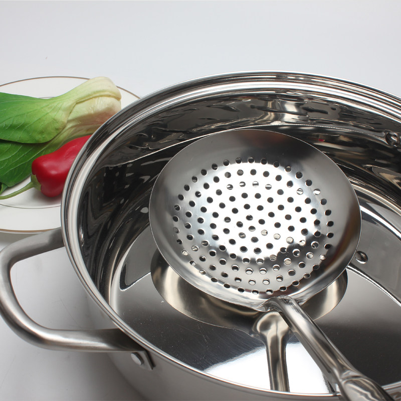 食品级不锈钢漏勺笊篱大号家用面摵仔炸厘捞饺子捞面勺过滤网捞油_虎窝淘