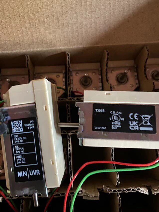 施耐德NS MT断路器欠压脱扣器MN/UVR分励MX-XF分合闸线圈220V 24V_虎窝淘