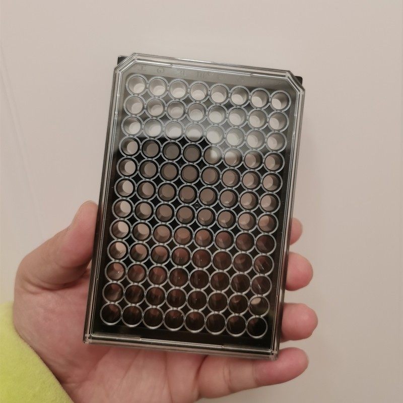 060096/whb-96cb-b黑色透明底96孔板替康宁3603Nunc165305_虎窝淘
