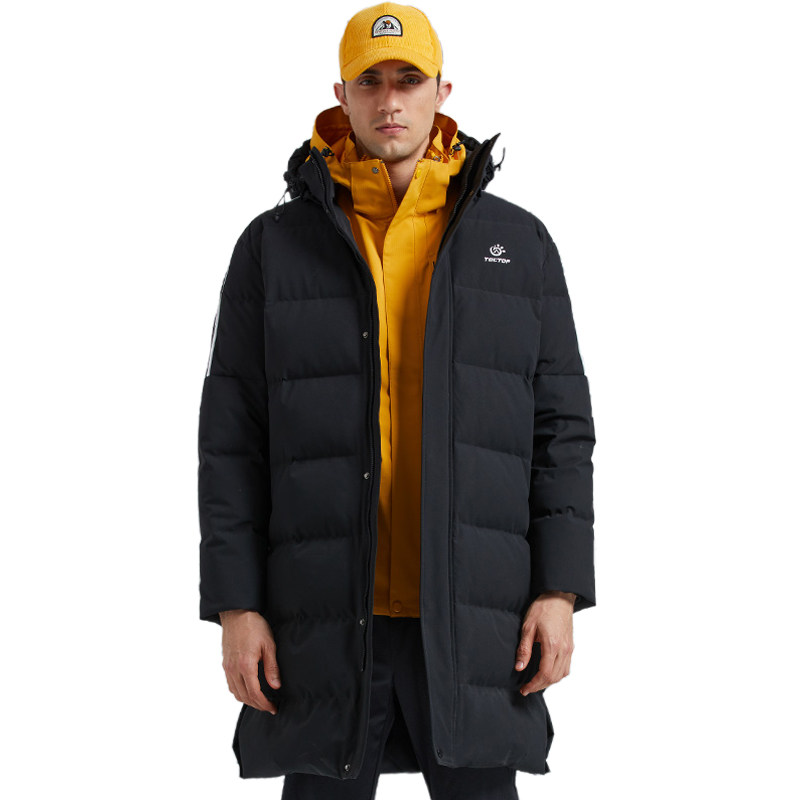 TECTOP探拓户外冬季长款防水防风保暖羽绒服男女士款反季休闲外套_虎窝淘