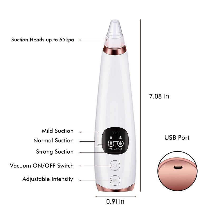 Blackhead Remover Nose Vacuum Suction Machine Face Clean_虎窝淘
