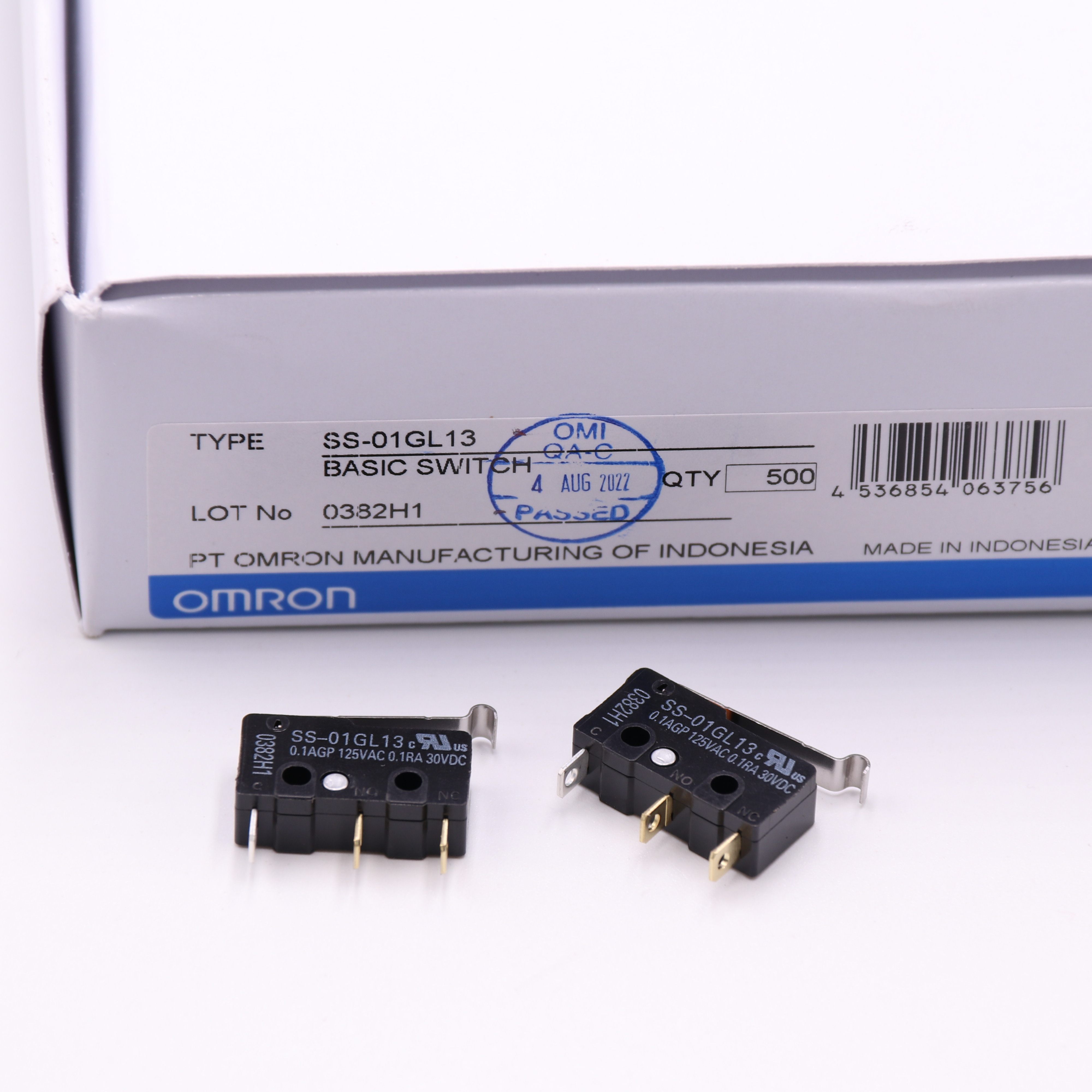 原装欧姆龙OMRON微动开关SS-01GL13行程开关汽车换档限位开关_虎窝淘