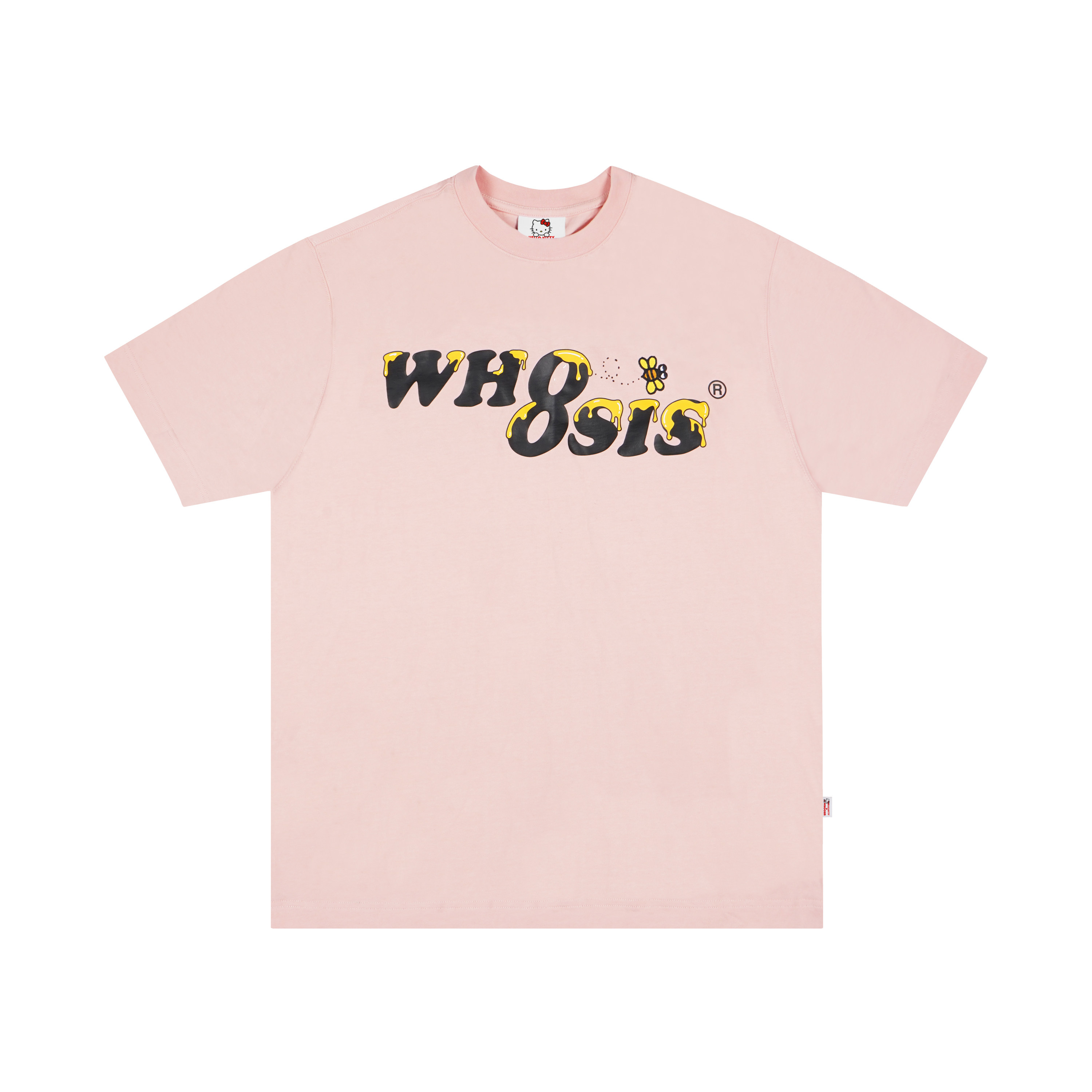 【HELLO KITTY官方联名】WHOOSIS趣味logo短袖t恤男女国潮百搭_虎窝淘