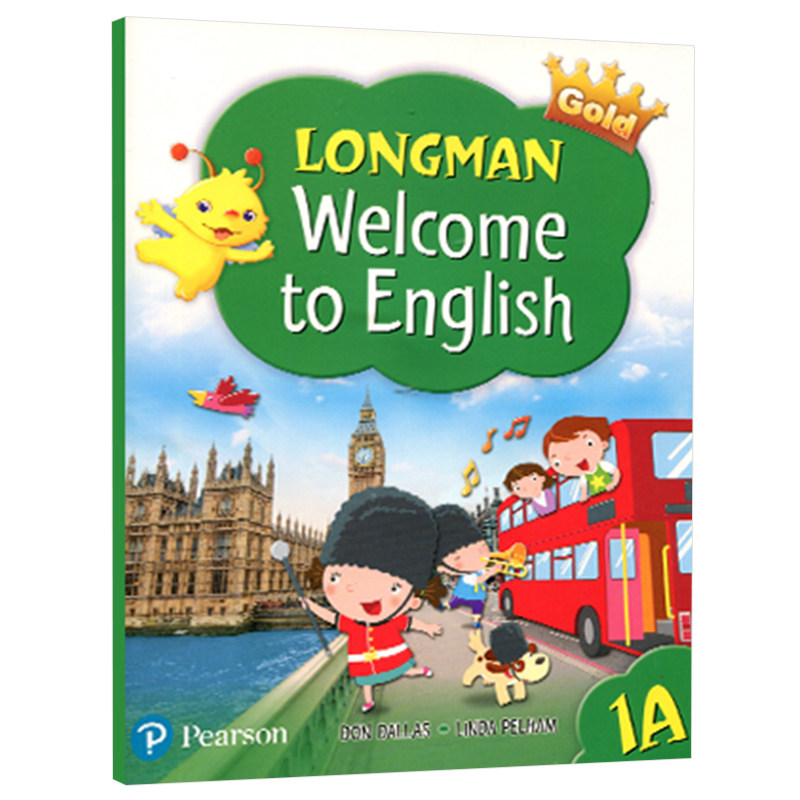 新版香港朗文小学英语教材 Longman Welcome to English Gold 1A一年级上学期学生用书 gold学生课本进口原版 ...