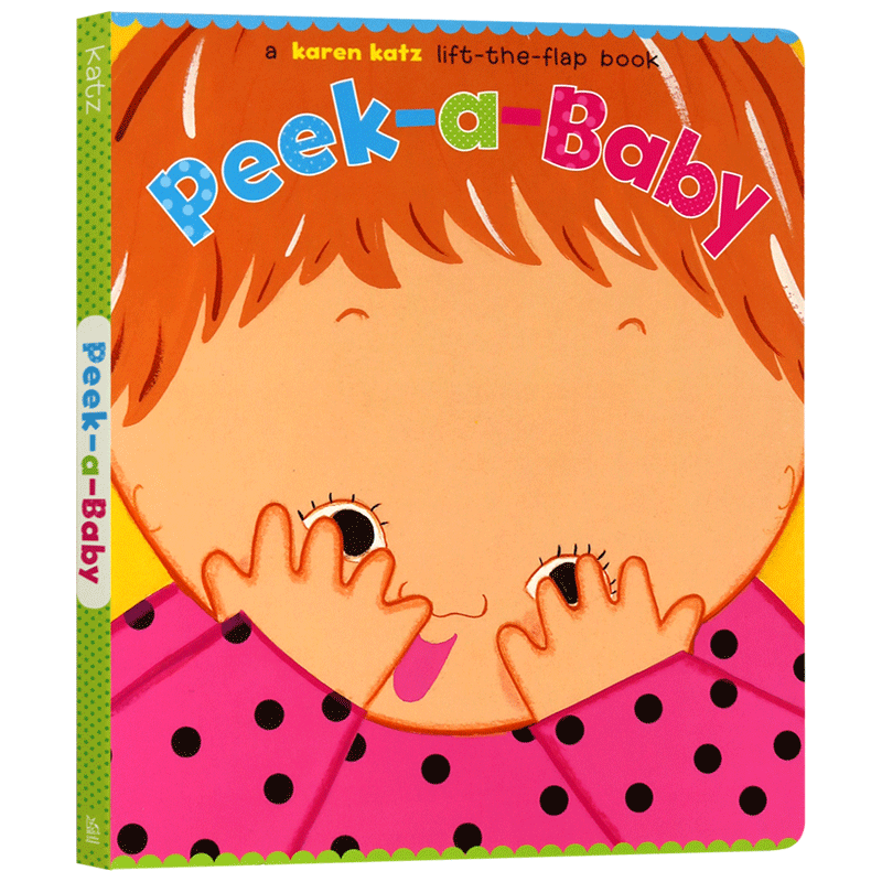 英文原版躲猫猫捉迷藏 Peek a Baby Karen Katz卡伦卡茨翻翻书全英文版_虎窝淘