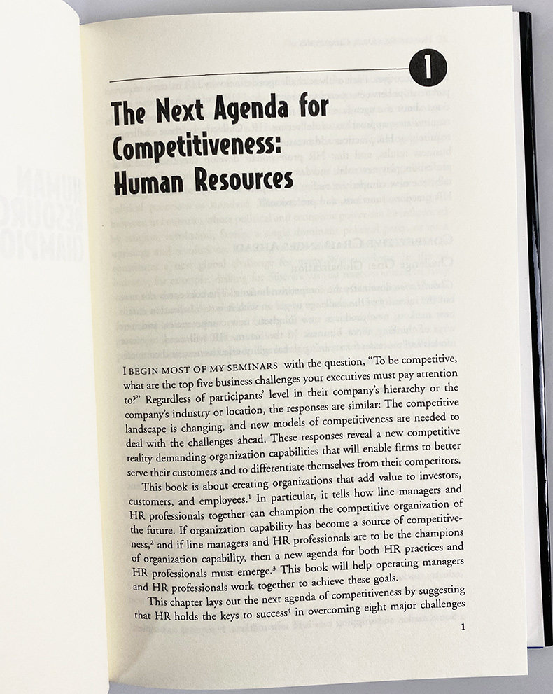 Human Resource Champions人力资源转型 为组织创造价值和达成成果 哈佛商业评论 戴维 尤里奇 英文原版 精装David ...