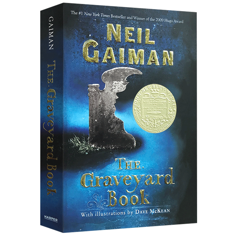 坟场之书英文原版 The Graveyard Book雨果奖长篇小说尼尔盖曼Neil Gaiman魔法美国众神好兆头Good Omens睡魔作者进口英语书籍_虎窝淘
