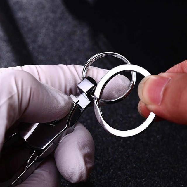 High-end car key chain zinc alloy personalized creative key chain waist ...