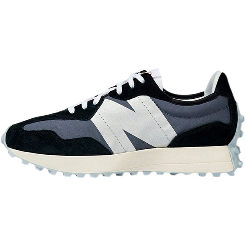 NEW BALANCE NB327复古白灰拼接透气女休闲跑步鞋 WS327SFD CPA_虎窝淘