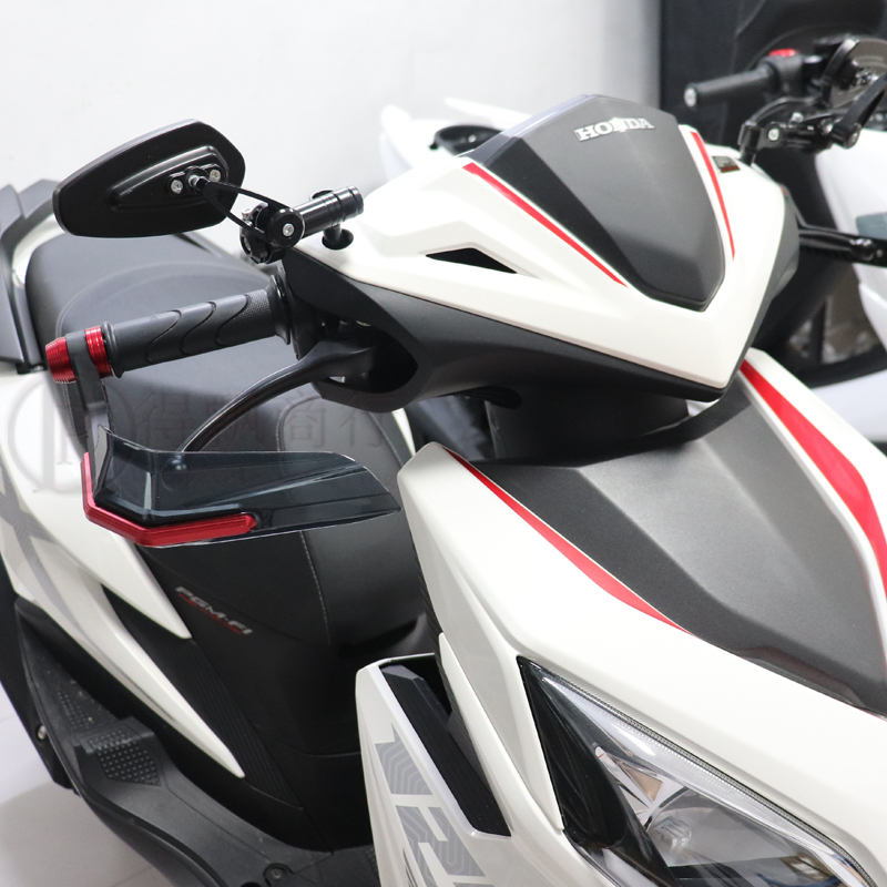 适用豪爵AFR125改装配件USR125超级鹰UCR125牛角防摔杆挡风护手罩_虎窝淘