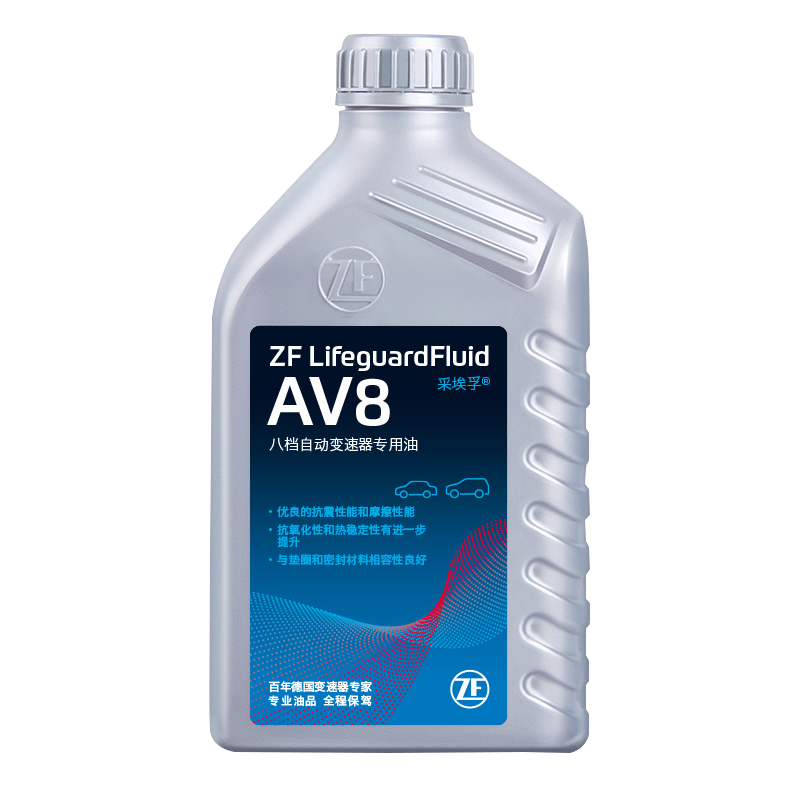 ZF采埃孚8速自动变速箱油AV8适配大众途锐奥迪Q7卡宴汽车波箱油1L_虎窝淘