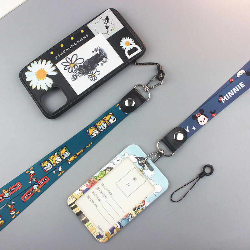 可爱小恐龙手机挂绳挂脖女款卡通手机绳贴片固定防丢手机链通用男_虎窝淘