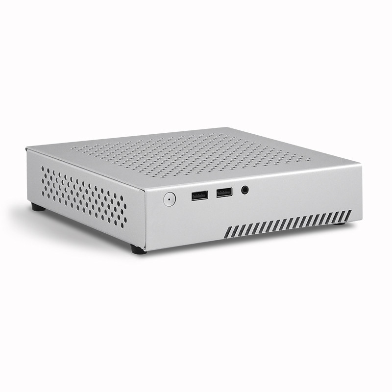 SKTC TX03迷你全铝机箱thin itx小主机静音工控电脑mini半高全新_虎窝淘