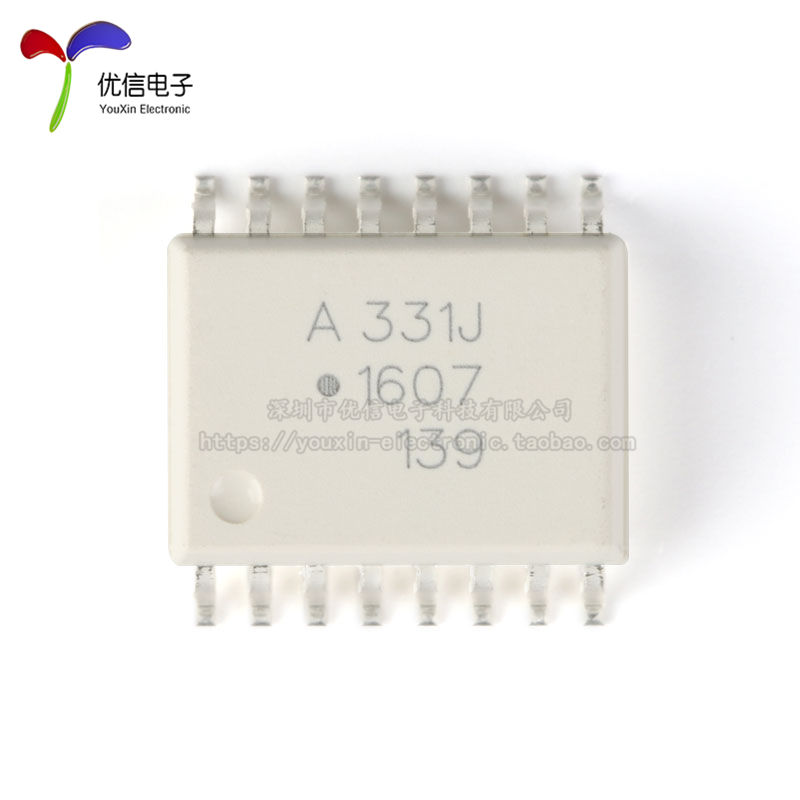 原装正品 ACPL-331J-500E SOIC-16 IGBT栅极驱动器光电耦合器芯片_虎窝淘