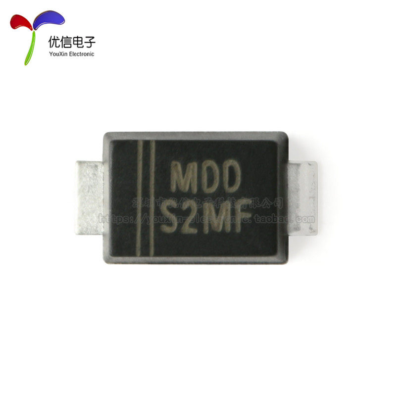 原装正品 S2MF SMAF 1000V/2A贴片超快恢复二极管整流器（10只）_虎窝淘
