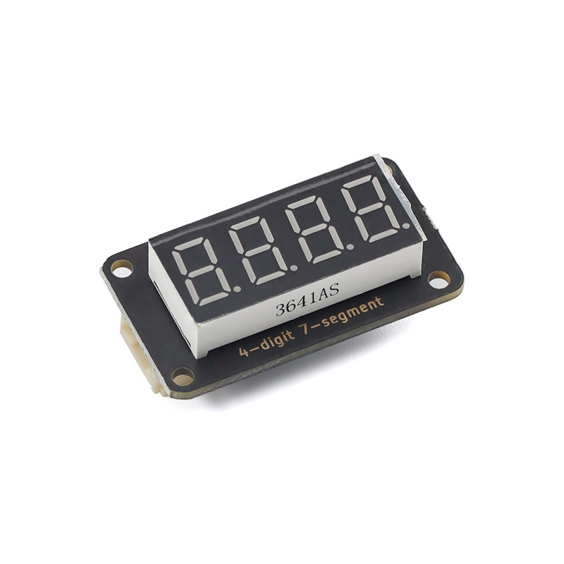 4-digit 7-segment 0.36寸4位LED数码管模块TM1650驱动 PH2.0接口_虎窝淘
