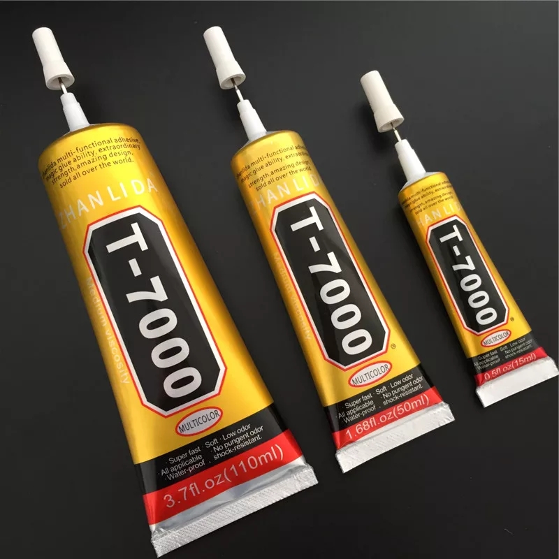 T7000胶水黑色边框密封胶塑料填充维修手机屏幕胶水