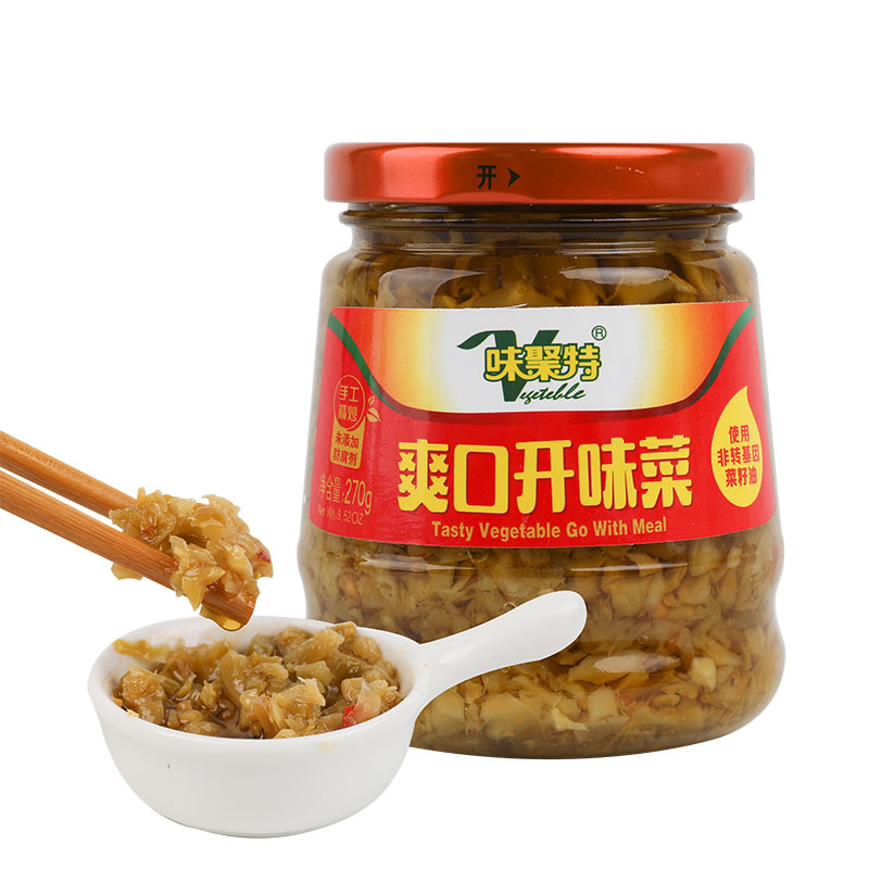 味聚特爽口开味菜270g/瓶_虎窝淘