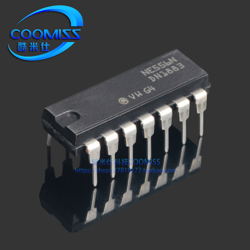 NE556 NE556N DIP14直插双通道定时器实时时钟芯片全新芯片_虎窝淘