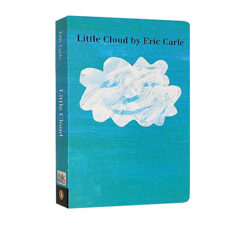 英文原版 Little Cloud小白云纸板书吴敏兰绘本123艾瑞卡尔 Eric Carle提高想象力儿童启蒙早教学习绘本_虎窝淘