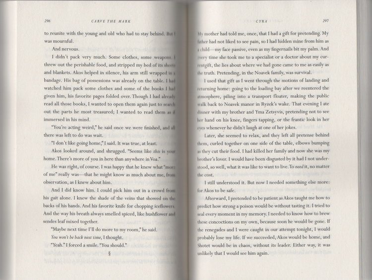 英文原版 Carve the Mark/The Fates Divide死亡刻痕 2册合售分歧者同作者Veronica Roth青少读物儿童 ...