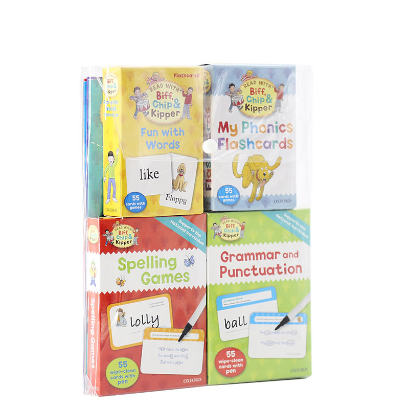L3-5自然拼读与阅读技巧套装 Oxford Reading Tree Activity Sticker Flashcard牛津阅读树配套闪卡 ...
