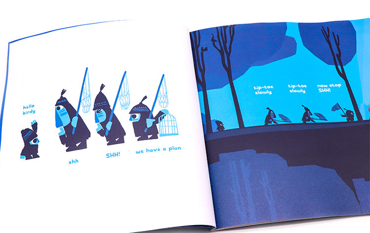 英文原版 Shh! We Have a Plan嘘！我们有个计划情绪管理平装大开本儿童英语图画故事绘本成长亲子读物_虎窝淘