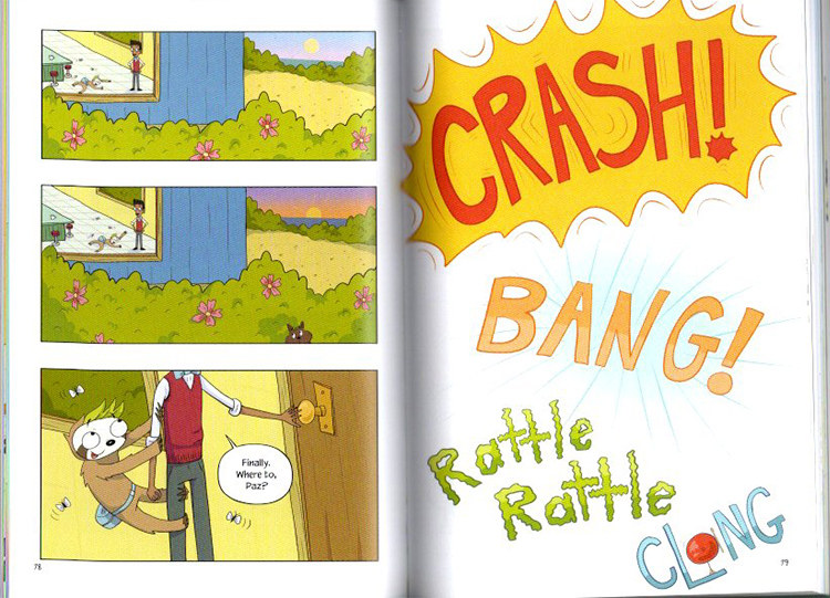 英文原版 Sloth Sleuth精装儿童冒险侦探漫画章节书小说少儿英语提升课外读物 22年新品_虎窝淘