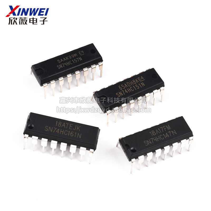 SN74HC147 148 151 153 157 160 161 162 163N芯片IC DIP-16直插_虎窝淘