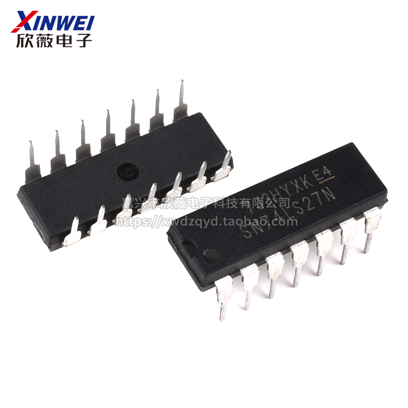 SN74LS20 21 27 28 30 32 33 51 54 55 73 74N MC74HC30芯片DIP14_虎窝淘