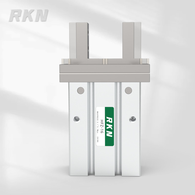 软控气缸HFZ-16气动平行手指 HFK/HFZ-6/10/16/20/25/32/40/N耐用_虎窝淘
