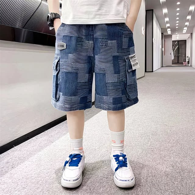 Mid-pants denim foreign style