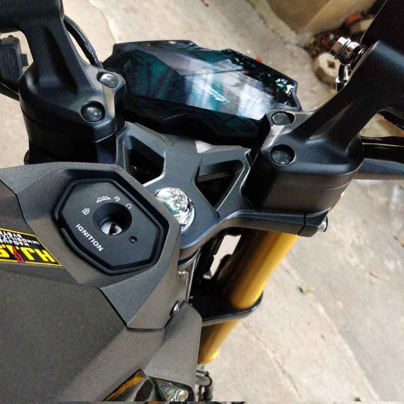 适用铃木DR300摩托车改装车把增高码DR250手把加高码4.5CM加高器_虎窝淘