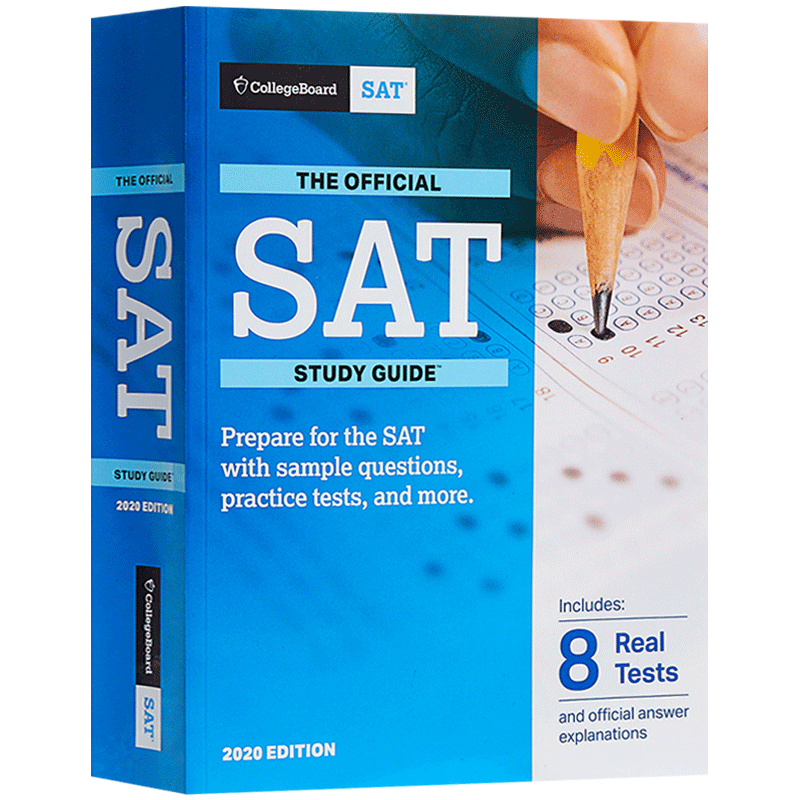 SAT考试官方学习指南 2020版 Official SAT Study Guide 2020 Edition英文原版美国SAT考试辅导教材 ...