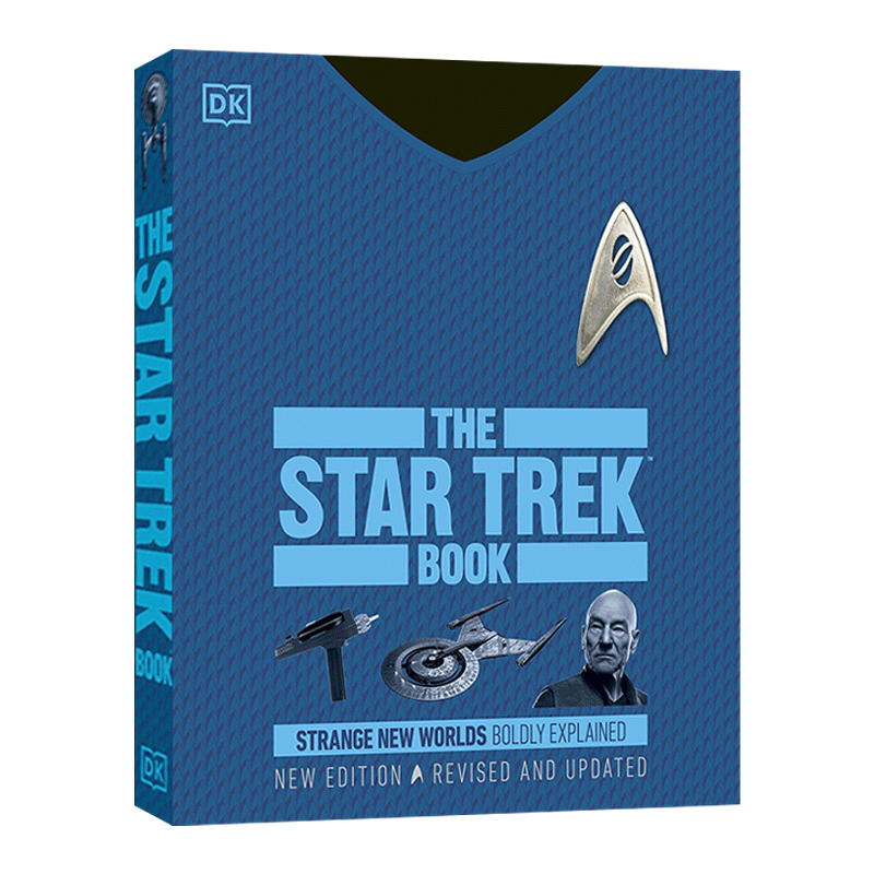 英文原版 The Star Trek Book星际迷航探索宇宙的科学艺术绘画书籍精装英文版进口英语原版书籍_虎窝淘