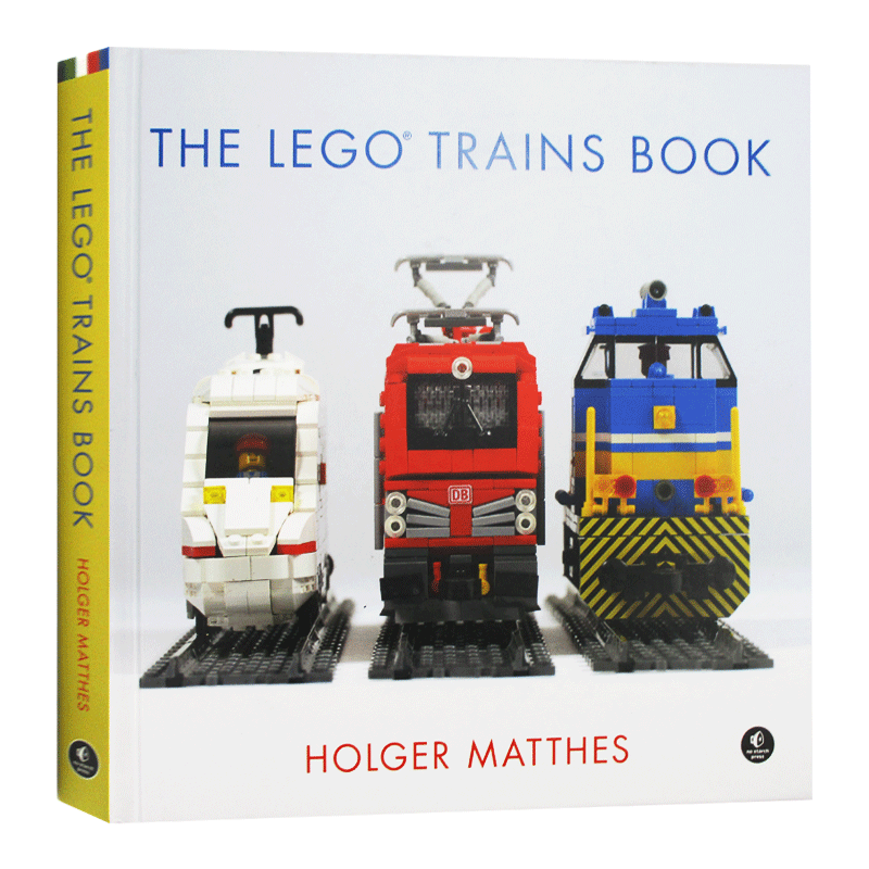 乐高创意指南 The Lego Trains Book火车模型设计与搭建技巧英文原版儿童读物书籍_虎窝淘