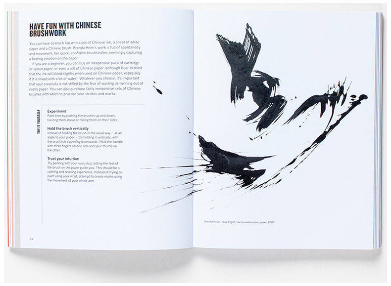 墨水更多艺术创作英文原版艺术书 Ink Do More Art当代水墨插画艺术类书籍精装进口原版英语书全英文版_虎窝淘