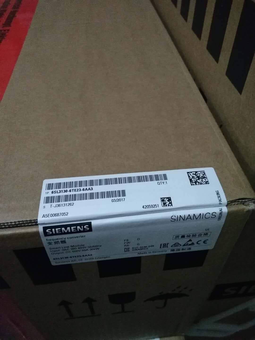 西门子S120变频器6SL3120-2TE21-8AA3 8AC0 8AD0原装双轴电机模块_虎窝淘