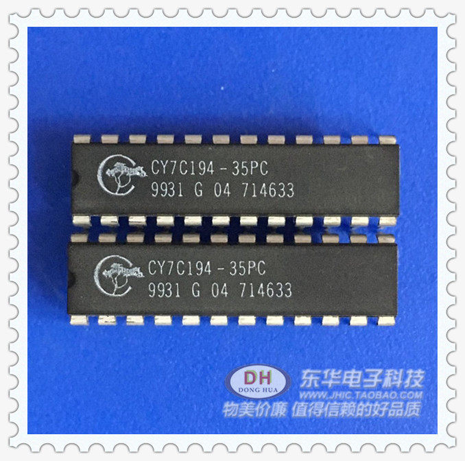 CY7C194-35PC DIP24 64K×4静态RAM单片机芯片集成电路存储现货_虎窝淘