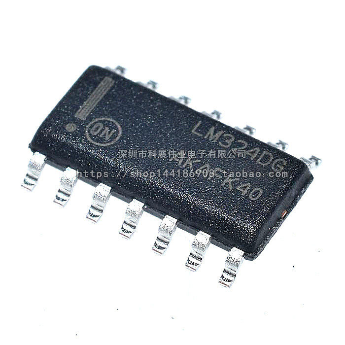 全新原装 LM324DR2G LM324DG 四路运算放大器 贴片SOP-14_虎窝淘
