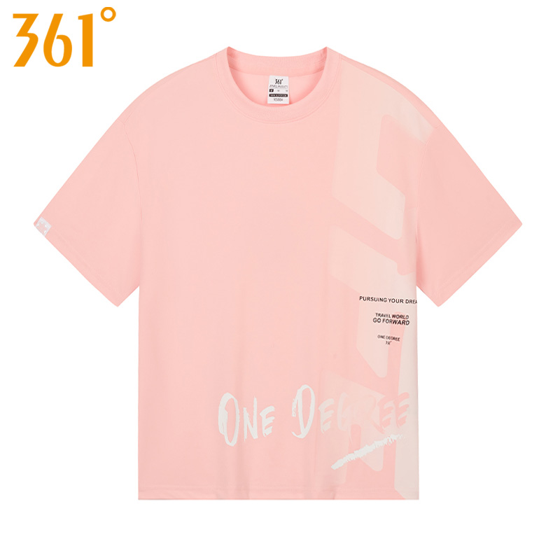 361度女装运动短袖T恤2023夏季新款361速干圆领宽松透气休闲9002A_虎窝淘