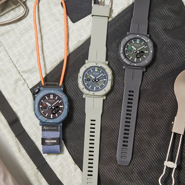 Casio watch men's white mountain limited black warrior mountaineering ...