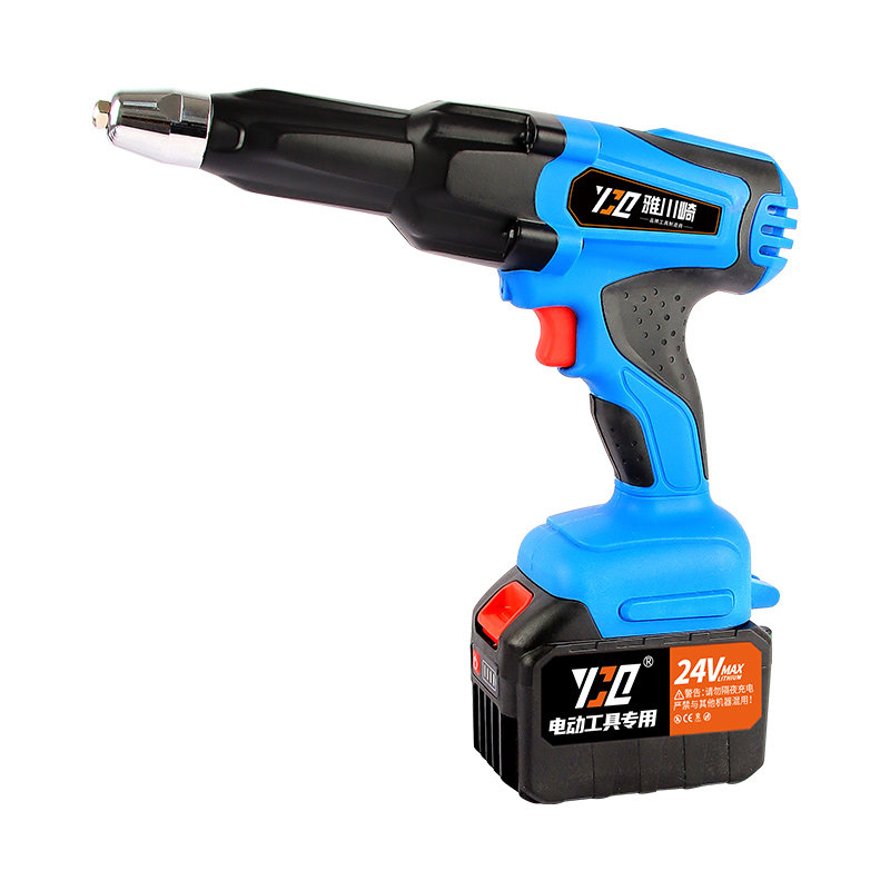 电动铆钉枪锂电拉铆枪全自动充电式抽芯拉钉铆抢铆钉机压铆钉工具_虎窝淘