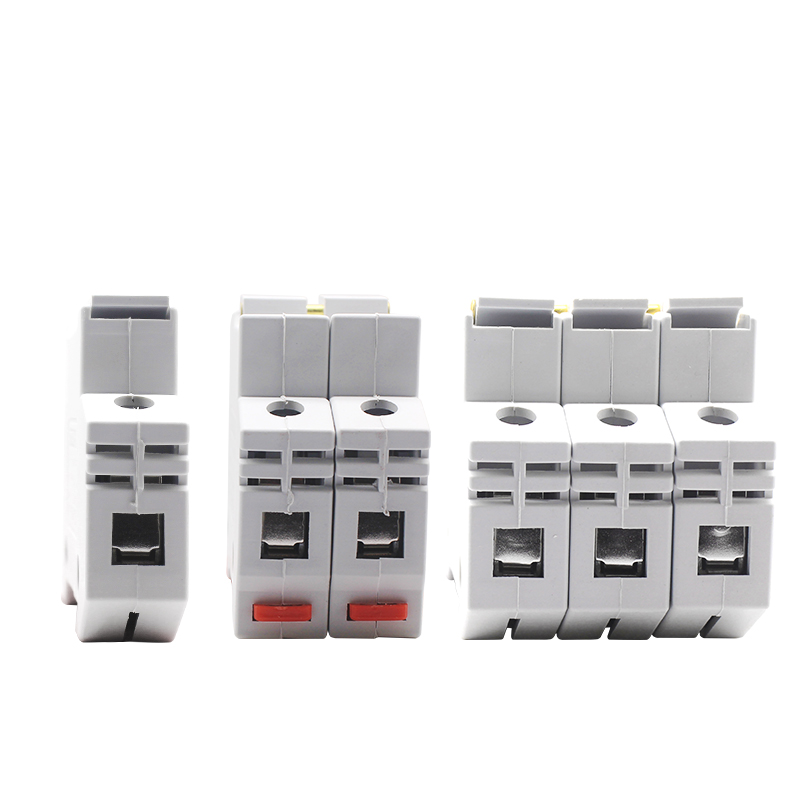 德力西1P2P3P保险底座RT18-32X熔断器底座带灯导轨式2A-63A保险丝_虎窝淘