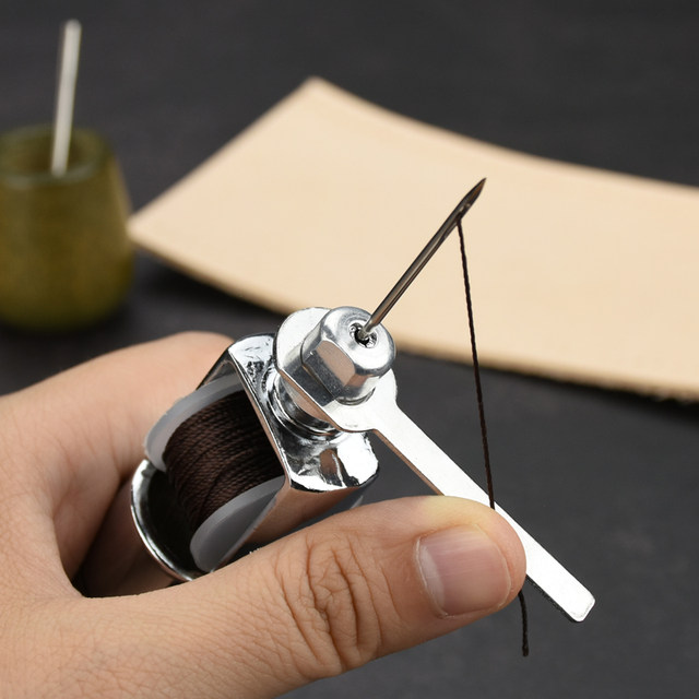 Leather hand sewing machine straight hook awl leather tool handmade ...