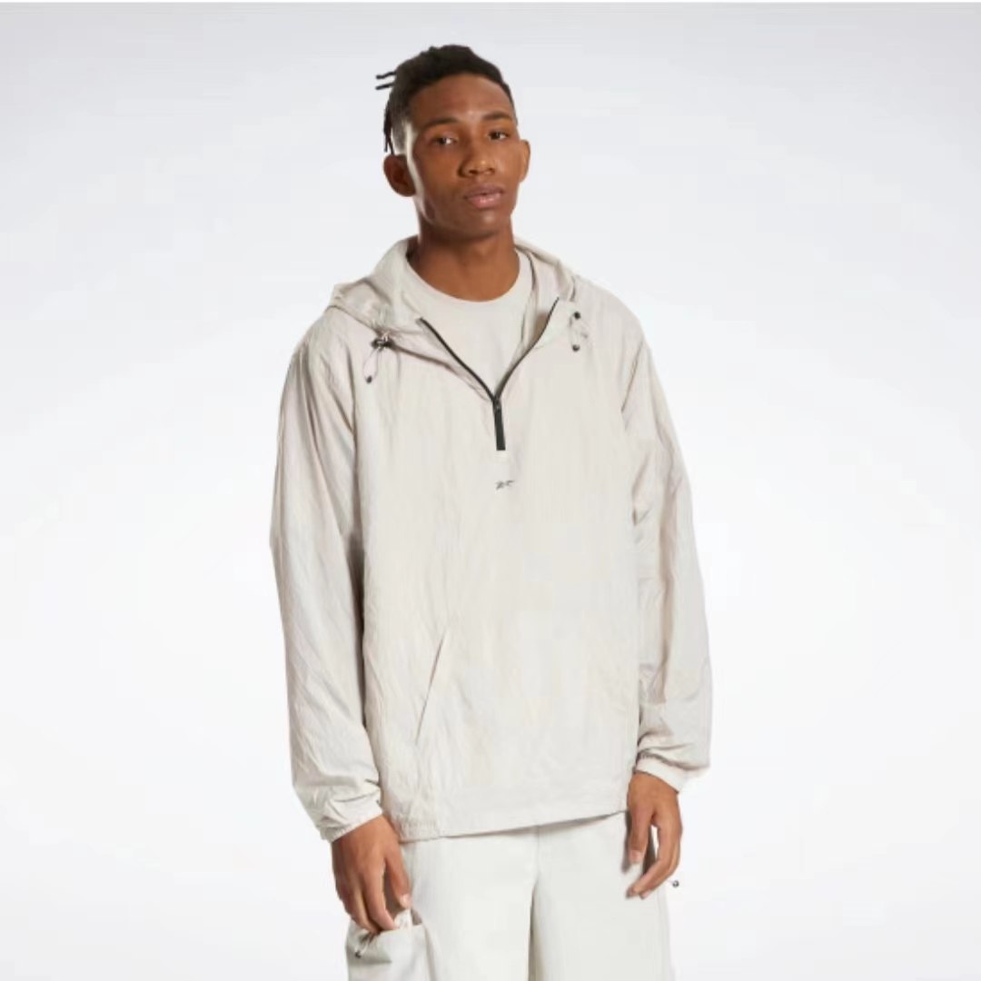 Reebok/锐步liful联名男子半拉链套头衫防风防晒服GU1464 FR8926_虎窝淘