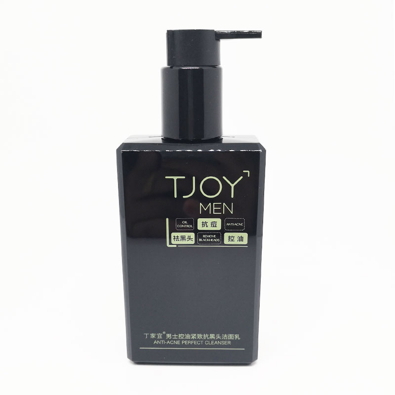 TJOY丁家宜男士专用除螨控油紧致皮肤洁面收缩毛孔洗面奶护肤品_虎窝淘