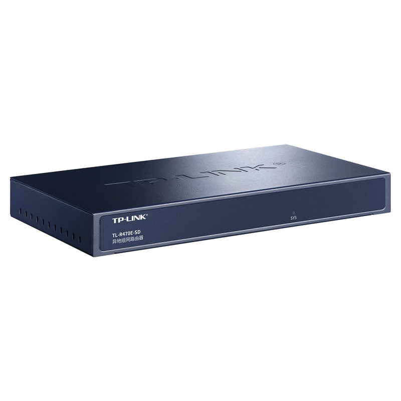 TP-LINK TL-R470E-SD异地组网路由器全千兆5口多WAN叠加云展虚拟局域网旁挂远程管理监控资源共享SD-WAN技术_虎窝淘